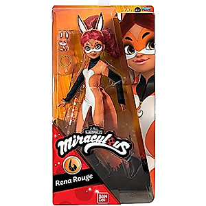 Miraculous Heroes Fashion Doll Bundle (Ladybug, Cat Noir, Rena Rouge, Queen Bee)