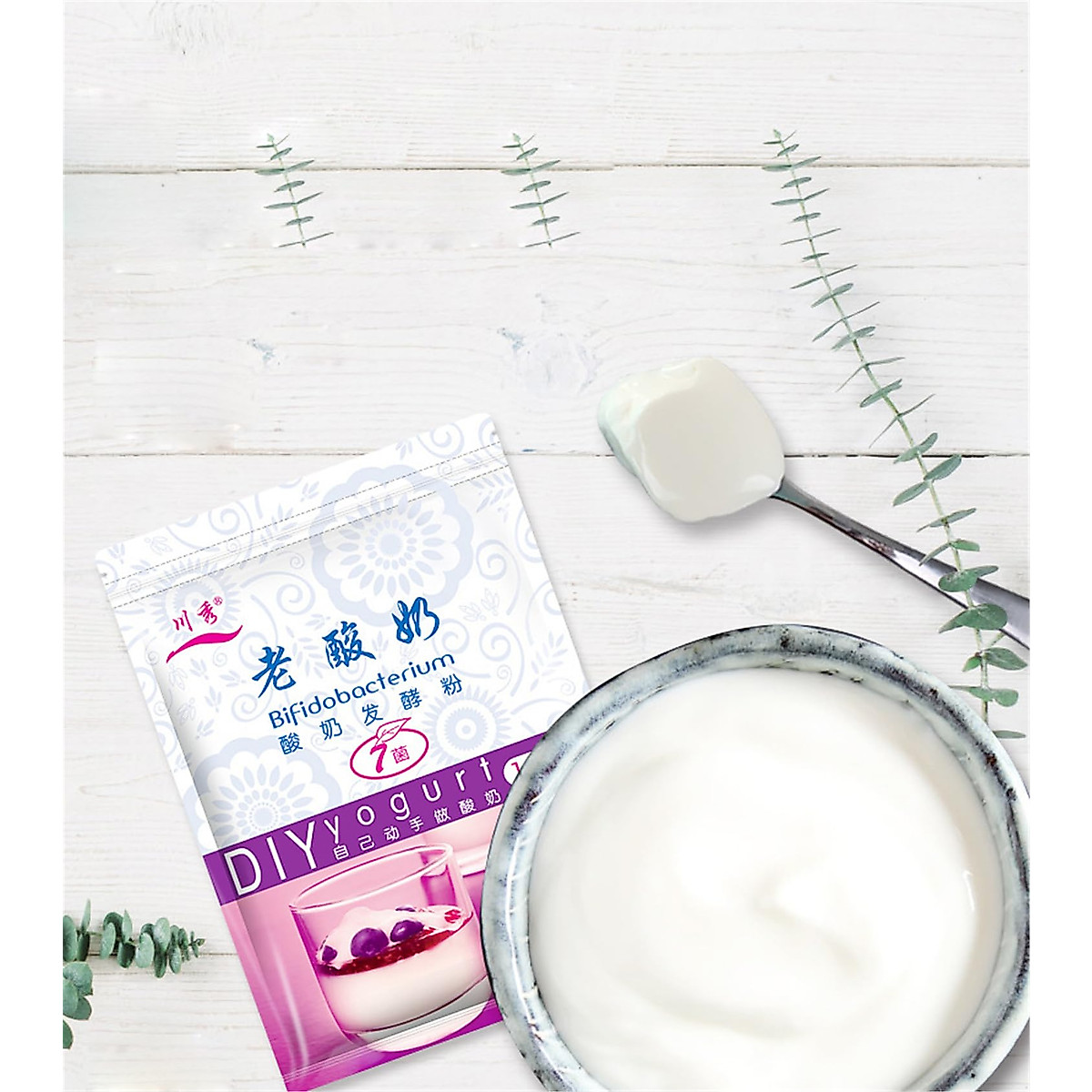 1 Pack Vegans Yogurt Starter 10g Baking Supplies Yogurt Powder Homemade Starter Homemade Yogurt Has No Preservative Active Culture For Homemade Yogurt