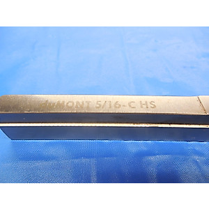 Dumont 5/16-C 11 3/4" OAL ONE Pass HSS Keyway Broach 2" LOC 5/16 .3125 - MS1720BU