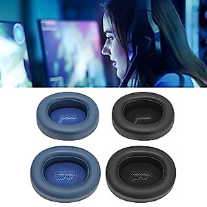 Yoidesu Replacement Ear Pads for JBL Everest Elite 750 750NC Over Ear Headphones Earpads, Headset Ear Cushion Repair Parts (Blue)