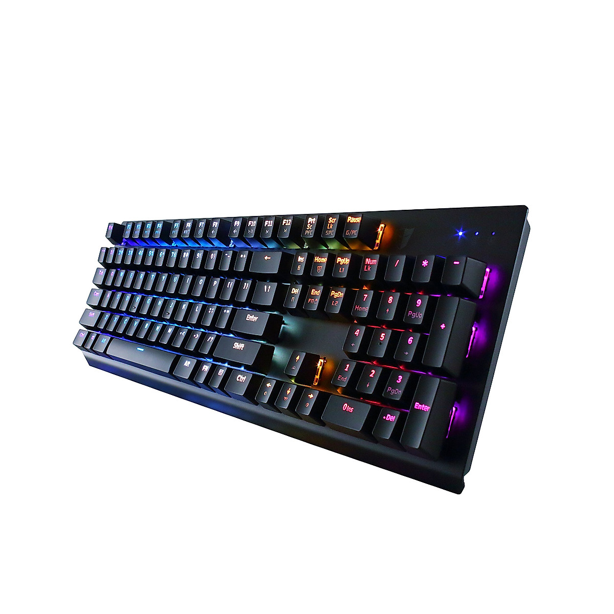 Gram SE Spectrum G11UXL Blue Optical Switch Single Individual Per Key Full Color RGB LED Backlit Illuminated Mechanical Black Gaming Spill Resistant Keyboard TS-G11UXL B (BL)