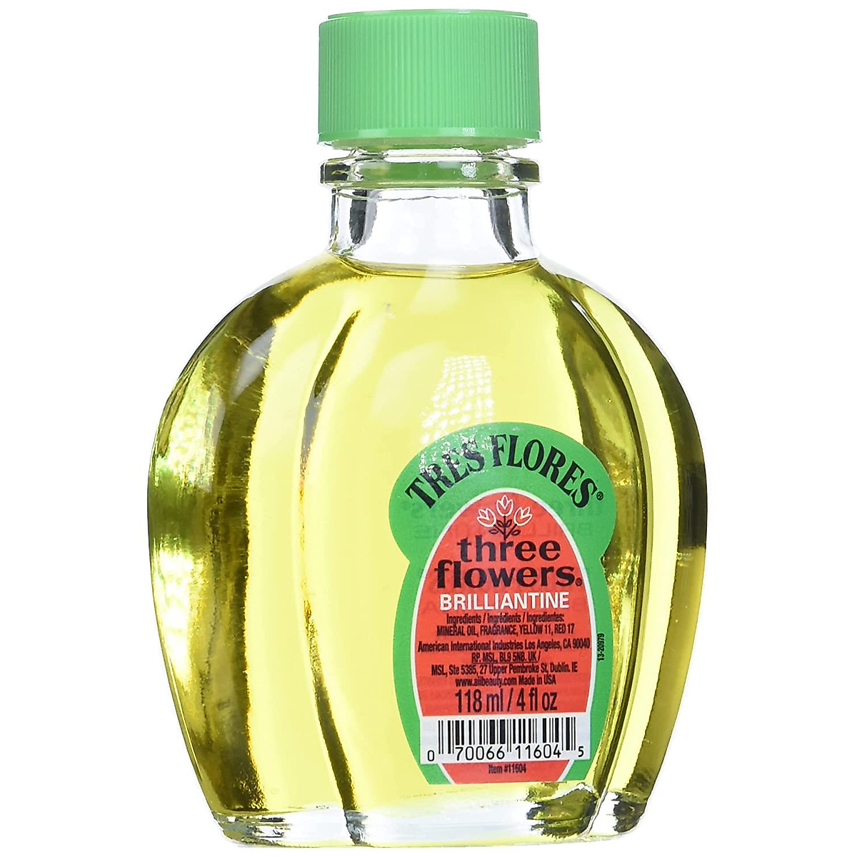 Three Flowers Brilliantine Liquid 4 Ounce (118ml) (3 Pack)