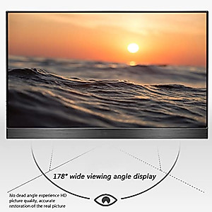 Serchou 1080P HD Display Computer Extension Screen 13.3 inches / 15.6 inches Full Interface Portable Monitor (Size : 13.3 inches)