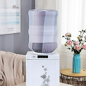 5 Gallon Water Dispenser Barrel Dust Proof Cover, High Stretchy Fabric Water Bucket Protector Covers, Reusable Elastic Protective Water Bottle Cover Suit for Home, Hotel and Restrant