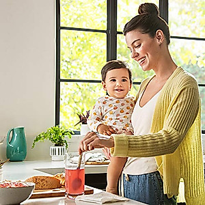 Munchkin® Milkmakers® Lactation Drink Mix Supplement with B Vitamins/Collagen/Fenugreek & Milk Thistle for Breastfeeding Moms, Berry Lemonade, 14 Count