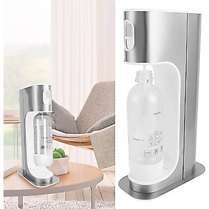 Water Maker Soda Machine-Portable Bubble Soda Water Machine Manual Sparkling Water Drink Maker for Home Commercial Use