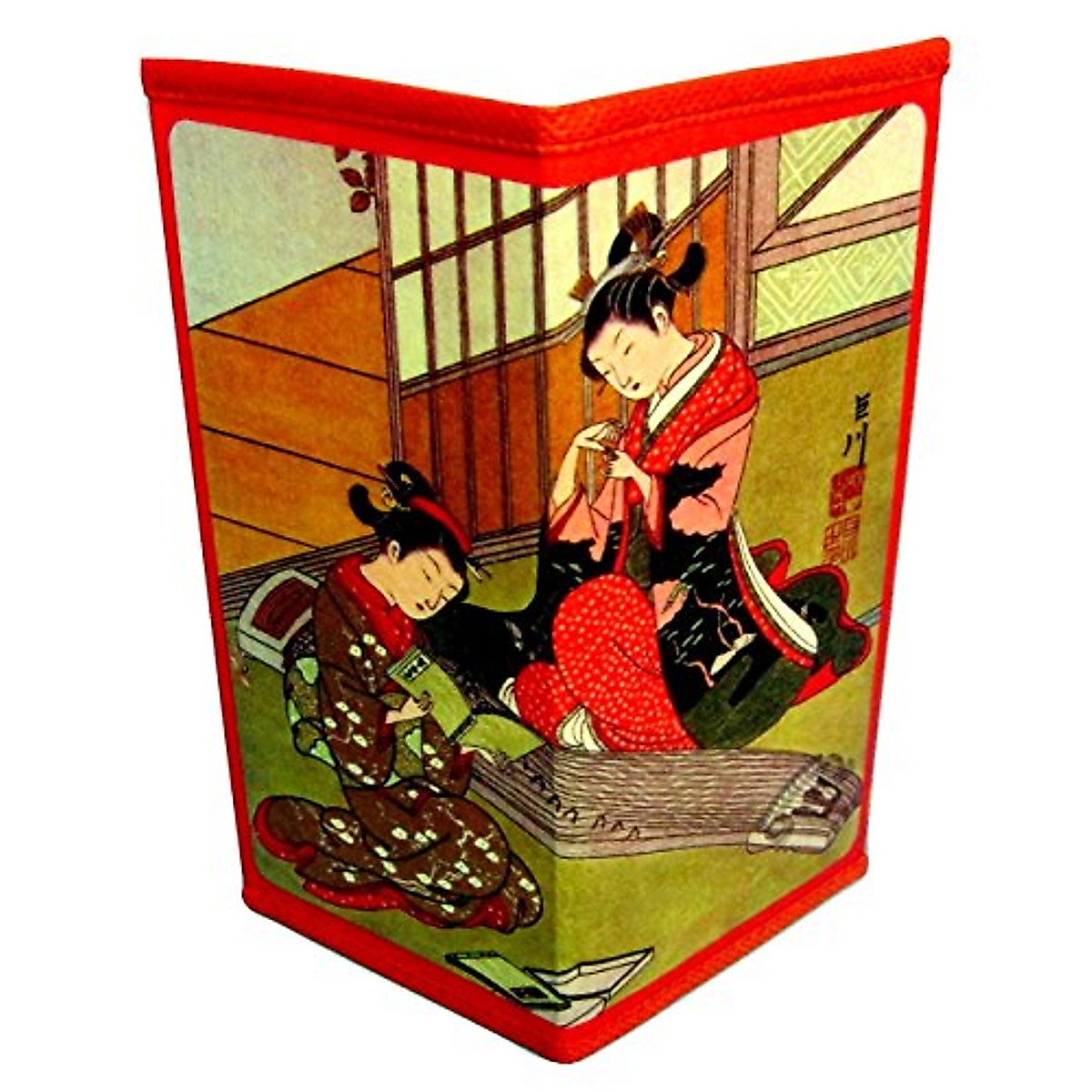Set of 4 Japanese Rice Paper Wallets Style Group"A"