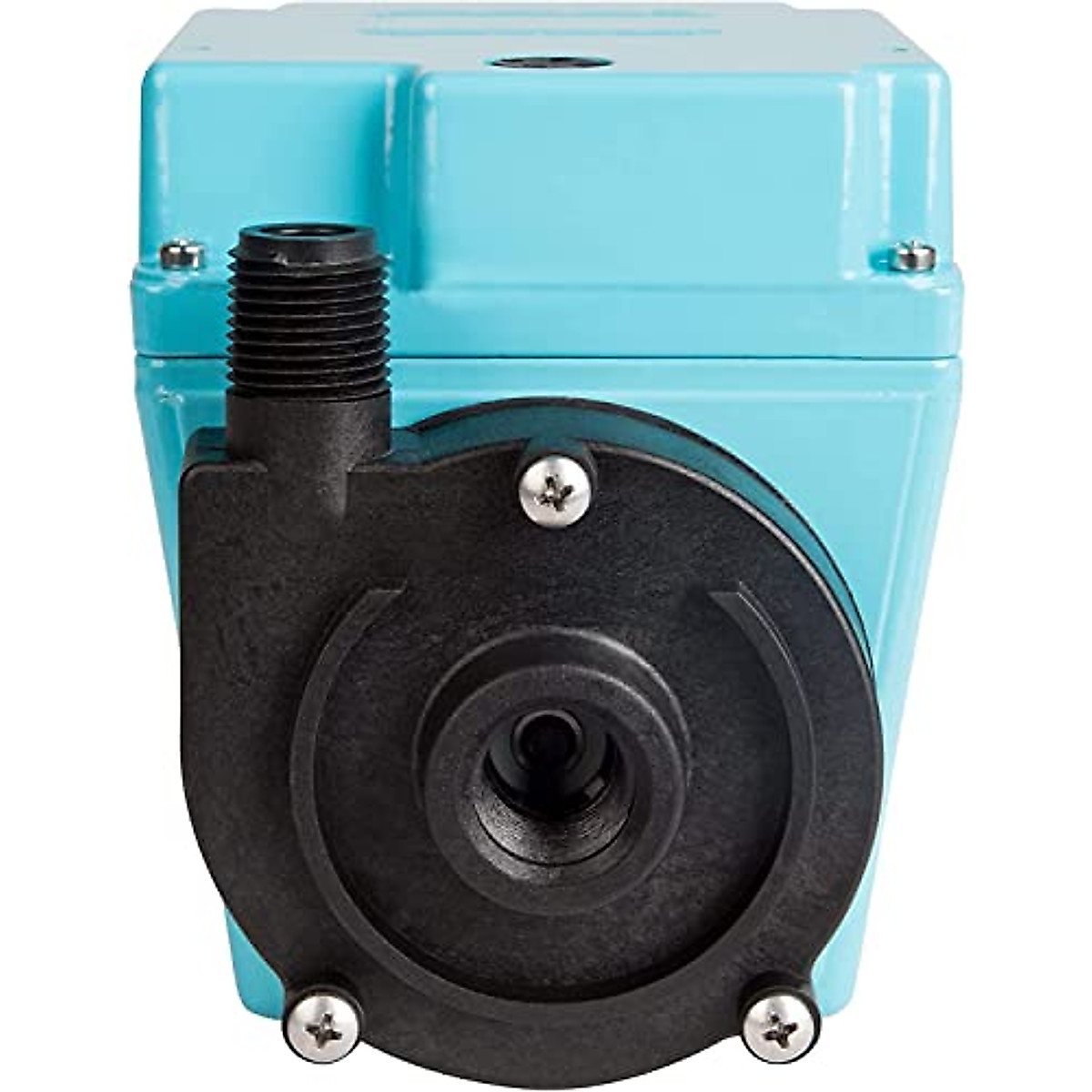Little Giant 3E-12NR 115-Volt, 1/15 HP, 670 GPH Dual Purpose In-Line or Small Submersible, Oil-Filled Pump, 6-Ft. Cord, Blue, 503203