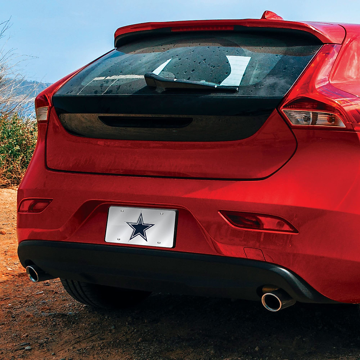 Rico Industries Dallas Cowboys Laser Tag, LZS1801 6 x 12-"