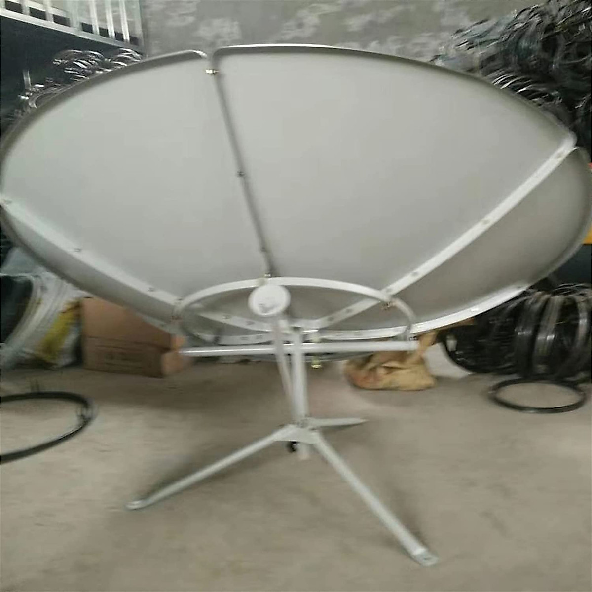 Concentrating Solar Cooker, 59'' Diameter Camping Outdoor Solar Cooker for Outdoor Cooking Steaming, Solar Heating, Visual Education DIY Solar Concentrator, Instantaneous Temperature 1472-1832℉