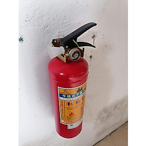 Fire Extinguisher Bracket - (Lot of 2) Fork Style, Wall Hook, Mount, Hanger for 5 to 13lb. Extinguishers with Valve Body Slots