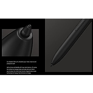 SAMSUNG Galaxy Tab S8+ Plus w/Low Latency S-Pen (128GB, 8GB) 12.4’’ 120Hz AMOLED, Snapdragon 8 (4nm), All Day Battery, Android 12 Wi-Fi Tablet SM-X800 US Model (w/Fast 25W Charging Cube, Graphite)