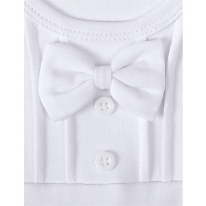 COSLAND Baby Boy Baptism Outfit Christening Clothing 0-3 Months, White