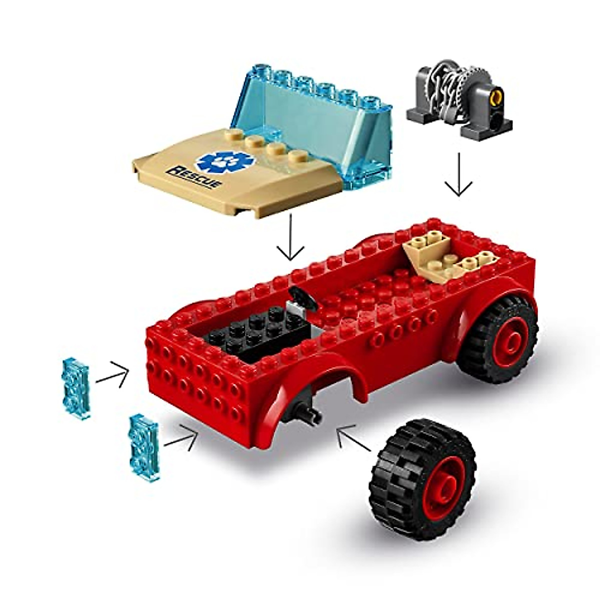 LEGO 60301 City Wildlife Wildlife Rescue Off-Roader