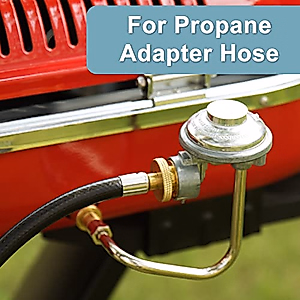 SHINESTAR Propane Regulator Replacement for Coleman Roadtrip LXE, LXX, LX, LE Grills, Connects to 1lb Propane Throwaway Bottles and Propane Adapter Hoses, C001, 5010000743