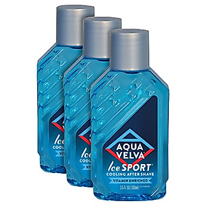 Aqua Velva Ice Sport Cooling After Shave 3.50 Ounce (Value Pack of 3)