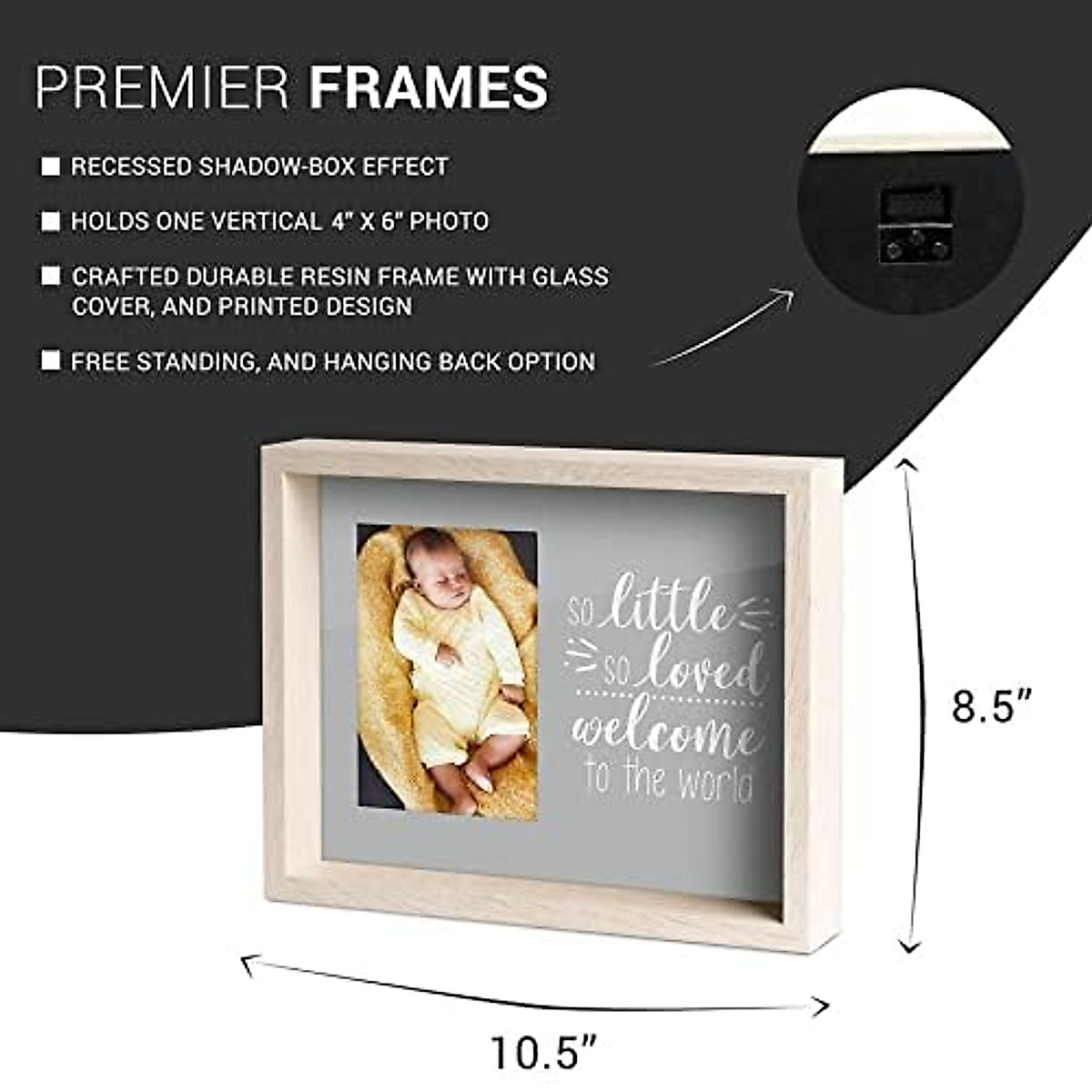 Daylily Baby Premier Frame | So Little So Loved Welcome to the World