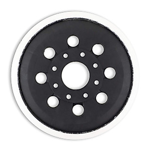 5" 8 Hole Hook and Loop Hard Sanding Backing Pad Replacement for Bosch RS035 - Fits ROS10 and ROS20VS Sanders