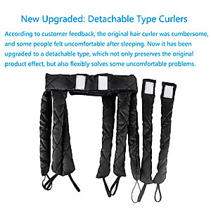 Heatless Hair Curler,Heatless Curling Rod Heatless Curls Headband For Long Hair Design No Heat Curling Rod Headband Hair Curlers to Sleep in(Blue)