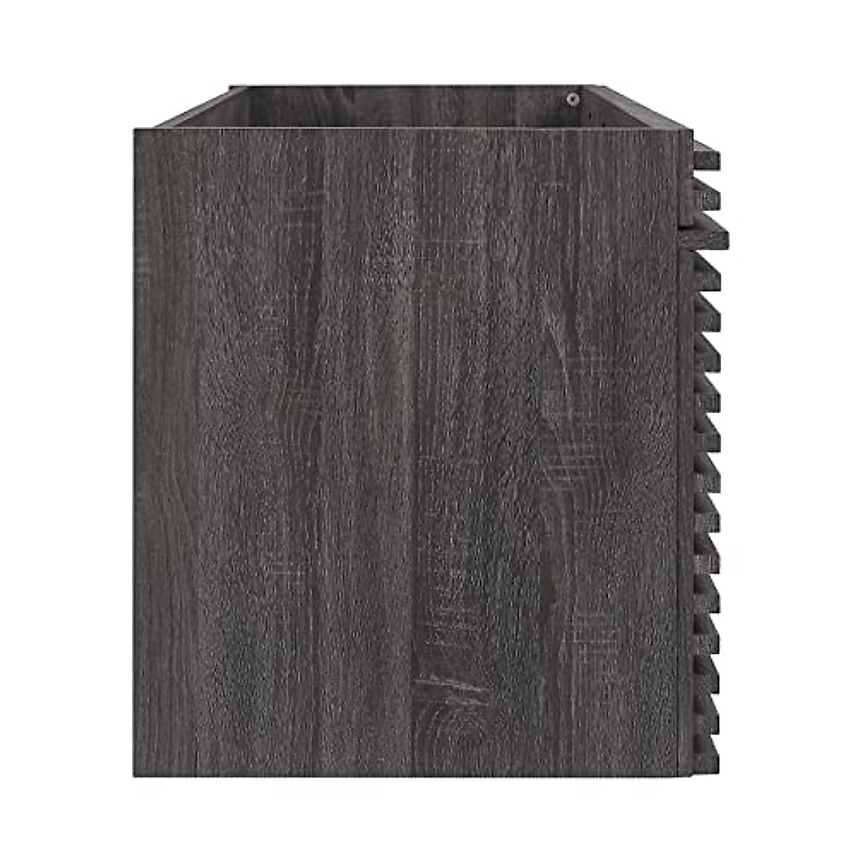 Modway Render 48" Double Sink Compatible (Not Included) Bathroom Vanity Cabinet in Charcoal