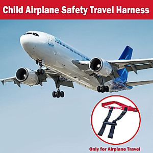 Child Airplane Safety Travel Harness, Safety Restraint System Helps Keep Your Child Safe, Child Aviation Flight Seat Device/Seat Belt Accessories for Child Travel