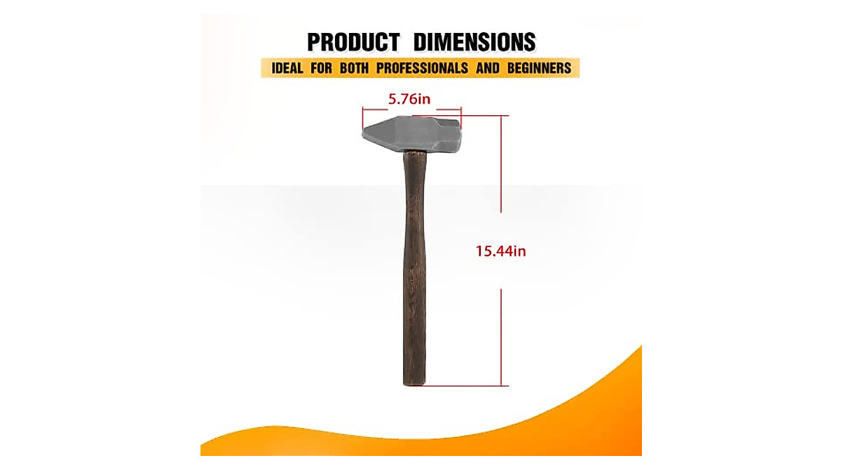 Blacksmith 4LB Handmade Forge Hammer – Ultimate Tool