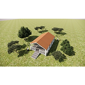 Echo-A-900 sq.ft. from Compact to Spacious, Cozy to Luxurious: 400 sq.ft. Small Houses, 900 sq.ft. Two-bedrooms, or 1600 sq.ft. Three-bedrooms. Built Steel, Your Dream Home is Ready in 3 to 15 Days.