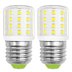 DAPSHU LED AC 100-265V 3.5W Refrigerator KEI D34L Light Bulbs Replacement Freezer Appliance Daylight White 6000K Pack of 2
