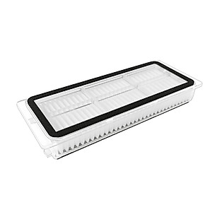 Generic Sweeper Accessories Kit Compatible with Dreame L20 Ultra Robot Vacuum Cleaner Replacement Parts, Roller Brush/Side Brush/Filter/Mop Pad/Dust Bag (4 Filters)