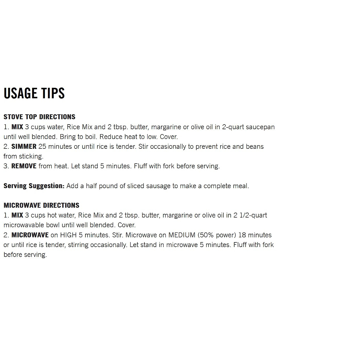 Zatarain's Red Beans & Rice, 8 oz