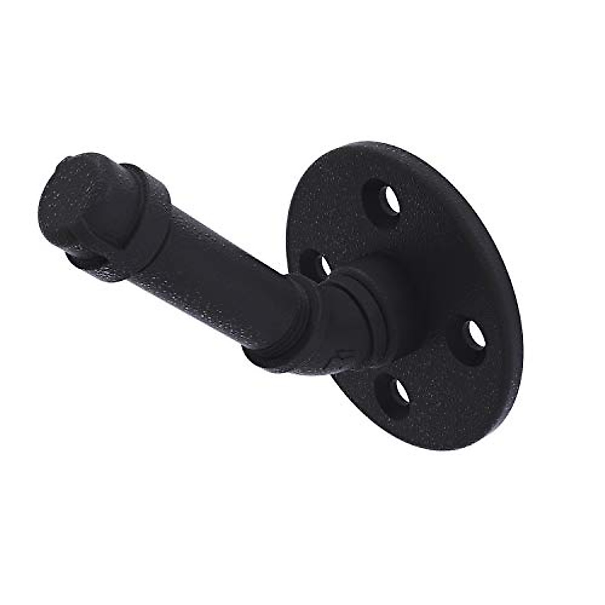 Allied Brass P-300-HK Pipeline Collection Single Robe Hook, Matte Black
