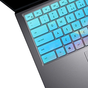 Colorful Keyboard Cover for Dell Inspiron 16 5630 5635 5620 5625 7635 7630, Dell Inspiron 14 5430 5435 7430 7435 5420 5425 7420 7425 7415 Keyboard Skin, Dell Inspiron 13 5310, Latitude 3320 3420