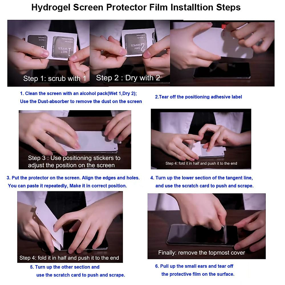 YiiLoxo Hydrogel Film Screen Protector Compatible with Sony Xperia 5 III XQ-BQ72 6.1 Inch. 3D Nano-Tech Hydrogel Protective Film [Not Glass][High Sensitivity][HD Clear][Fingerprint Support]