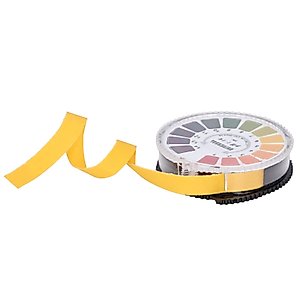 AUNMAS Test Paper Strip Roll Litmus Paper Test Strips Indicator Meter Test Strip Roll with Color Chart for Water Urine Saliva Soil