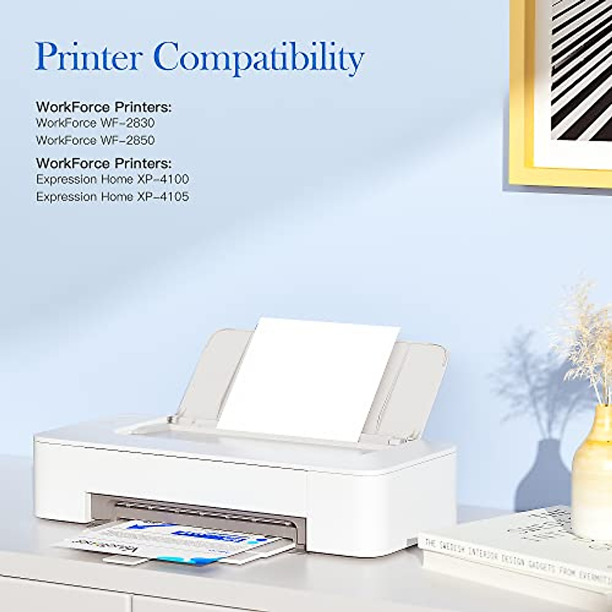 Valuetoner 212 212XL Remanufactured Ink Cartridge Replacement for Epson T212XL T212 XL to use with Expression XP-4100 XP-4105 Workforce WF-2830 WF-2850 Printer (1 Black, 1 Cyan, 1 Magenta, 1 Yellow)