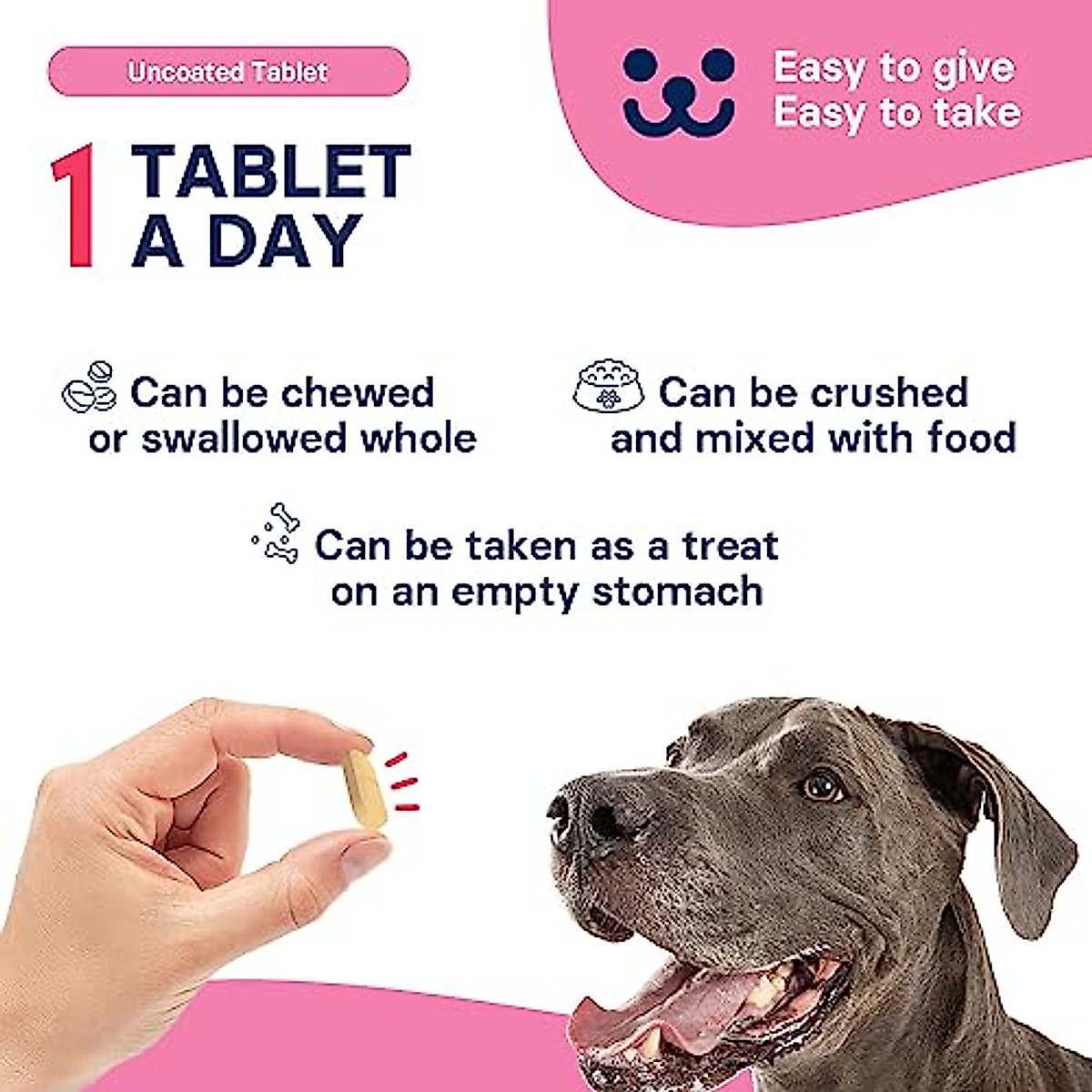 SilymarinAdvanced Liver Health Supplement for Large Dogs Combining S-Adenosylmethionine (Same) and Silybin, Liver Tablets, Cognitive Support, Pet Essentials & Wellbeing, 30 Tablets