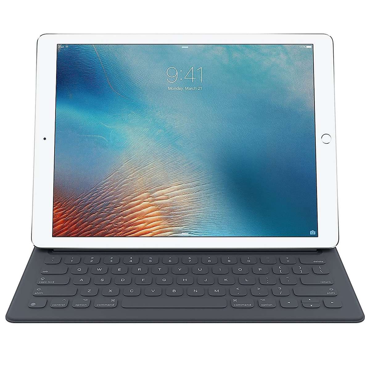 Apple Smart Keyboard for Apple iPad Pro 9.7-inch - MM2L2AM/A - Black (Renewed)
