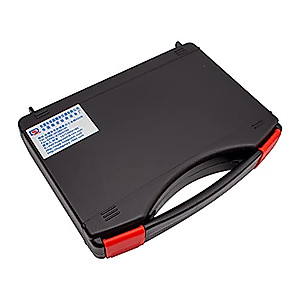 Newest Cross Hatch Adhesion Tester Cross-Cut Adhesion Tester Kits with 1mm/2mm/3mm Blades, Magnifier, Handle, Brush and 3m Tape