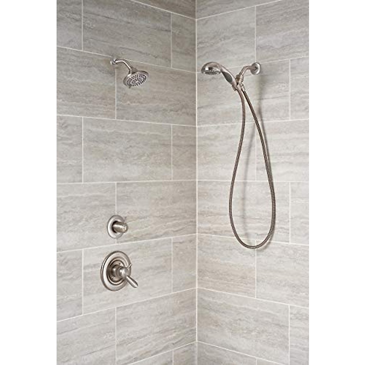 Delta Faucet 3-Setting Shower Handle Diverter Trim Kit, Stainless T11800-SS (Valve Not Included)