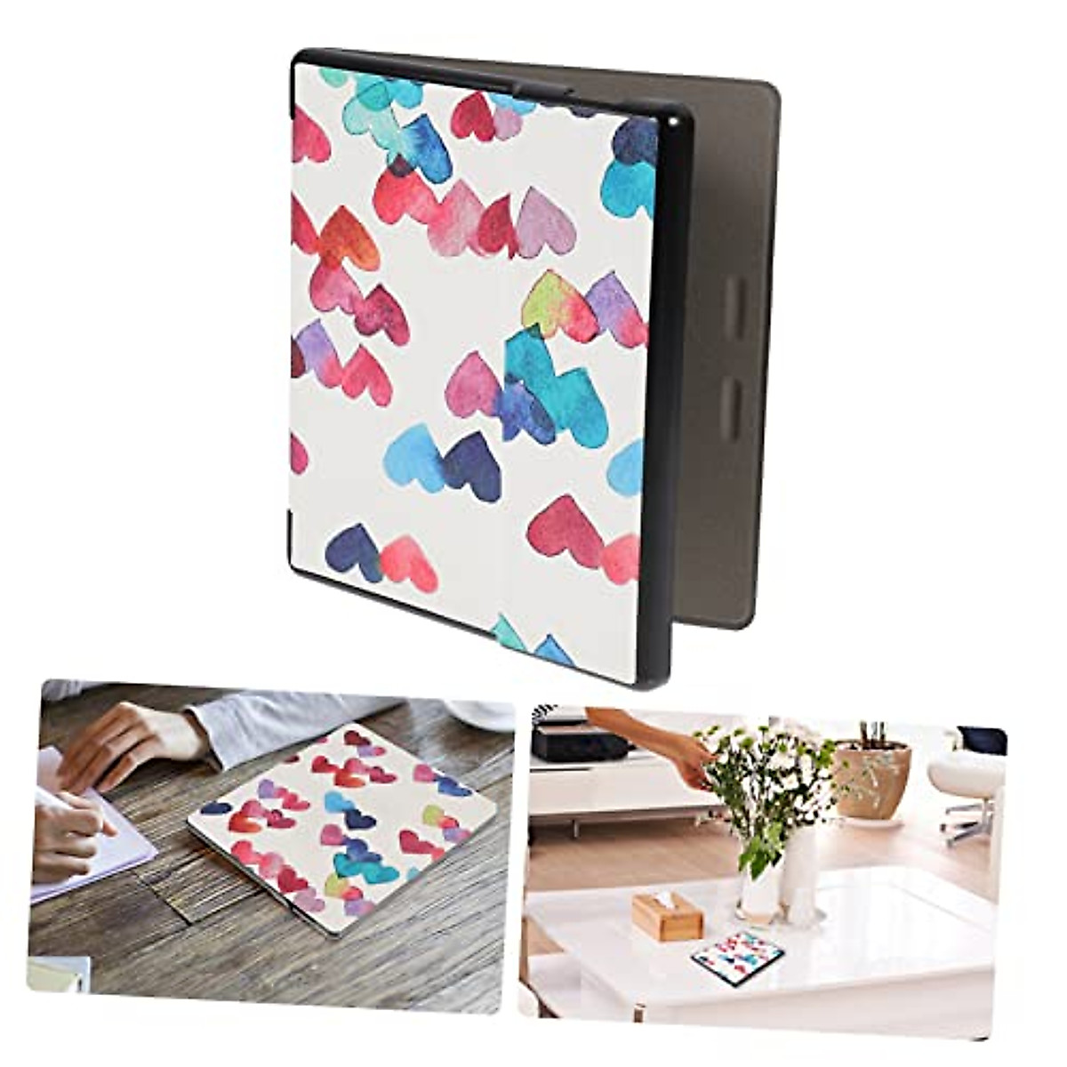 UKCOCO Ebook Case Ereaders Ebook Reader Case for E- Ultra-Thin Protective E-Reader Protective Case Pattern Protective Case Automatic Imitation Leather E- Reader Case