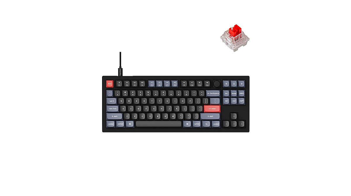 Keychron V3 Custom Mechanical Keyboard - TKL & Hot-Swappable