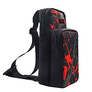 AOPUTTRIVER Travel Bag for Nintendo Switch Nintendo Switch Storage Backpack Protective Storage Sling Backpack Shoulder Bag for Nintendo Switch, Dock, Joy-Con Grip&Switch Accessories, iphone and iPad