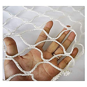 MAGFYLY Banister Guard net Cat Protection Net, Children's Balcony Safety Net, Baby Stair Anti-Fall Cargo Net Trailer Net Seine, 300kg Per Square Load, Including Cable Tie 1x9m (Size : 22M(77ft))