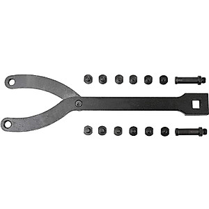 Drake Off Road Adjustable Variable Pin Spanner Wrench with Variable 1-1/4 Inches to 5 Inches Cylinder Spanner Wrench Set - 15Pc 6613