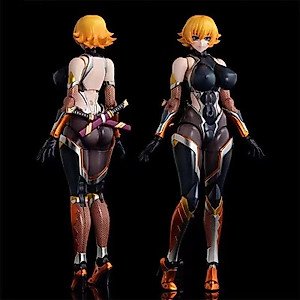 Taimanin Series Native Second Axe Hentai Raita Kuramoto Erika Action Figure Asagi Igawa Erika Kuramoto Sakura Igawa Action Figure with Pregnant Belly Attachments