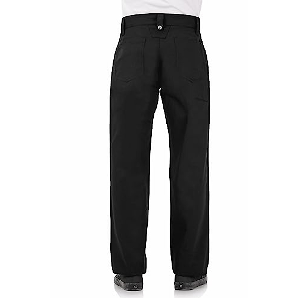 Chef Works Men's Essential Pro Chef Pants, Black, 38