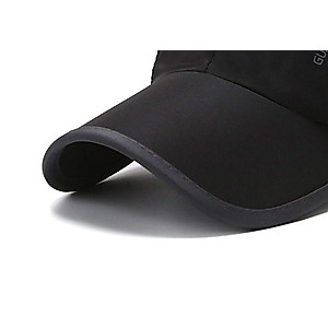 Croogo Breathable Mesh Running Cap Quick Dry Baseball Hat Summer UV Protection Outdoor Cap,Dark Blue-YD04