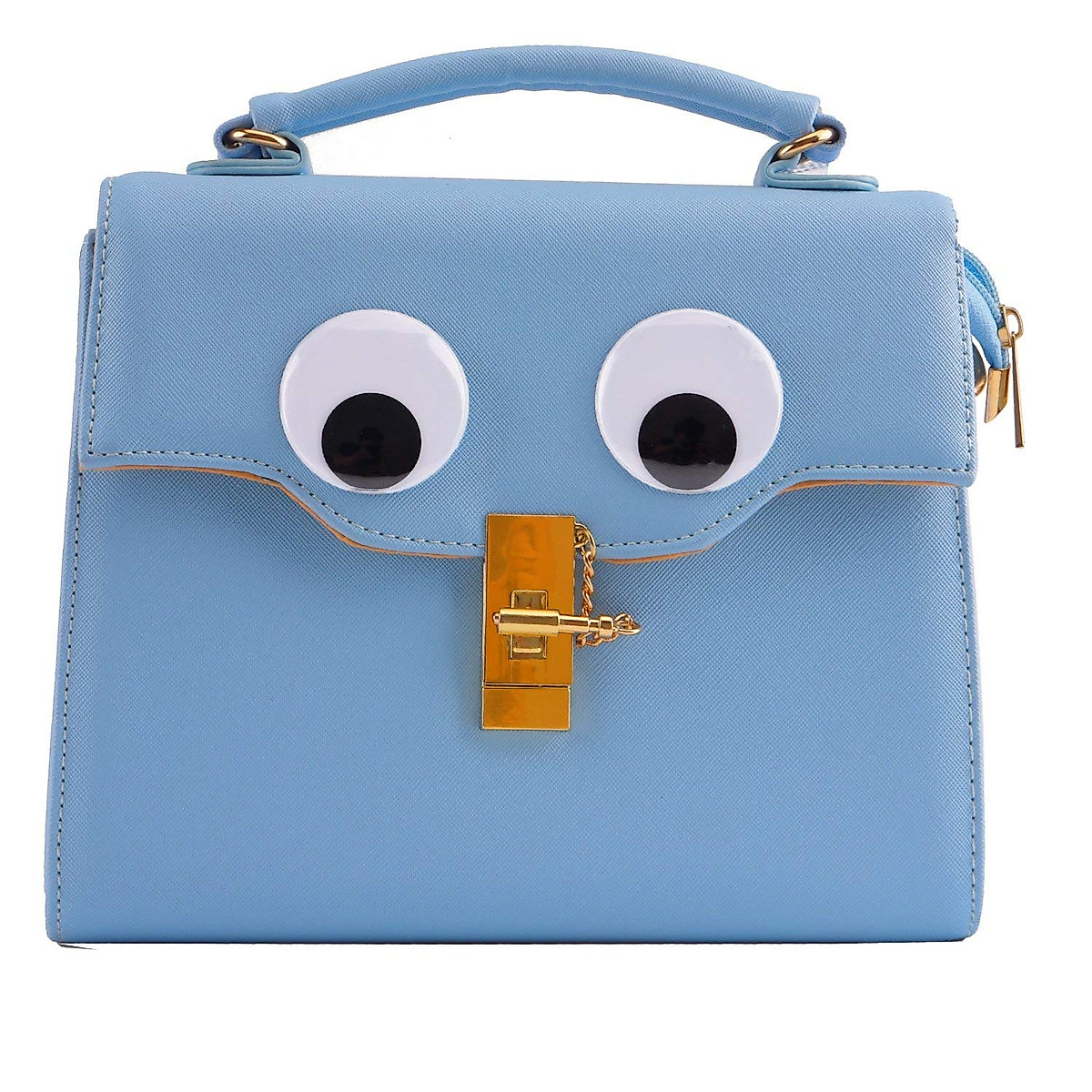 Onwon 10 Pieces 40mm Big Wiggle Googly Eyes with Self-Adhesive Accessory for Party Decorations DIY Crafts Making