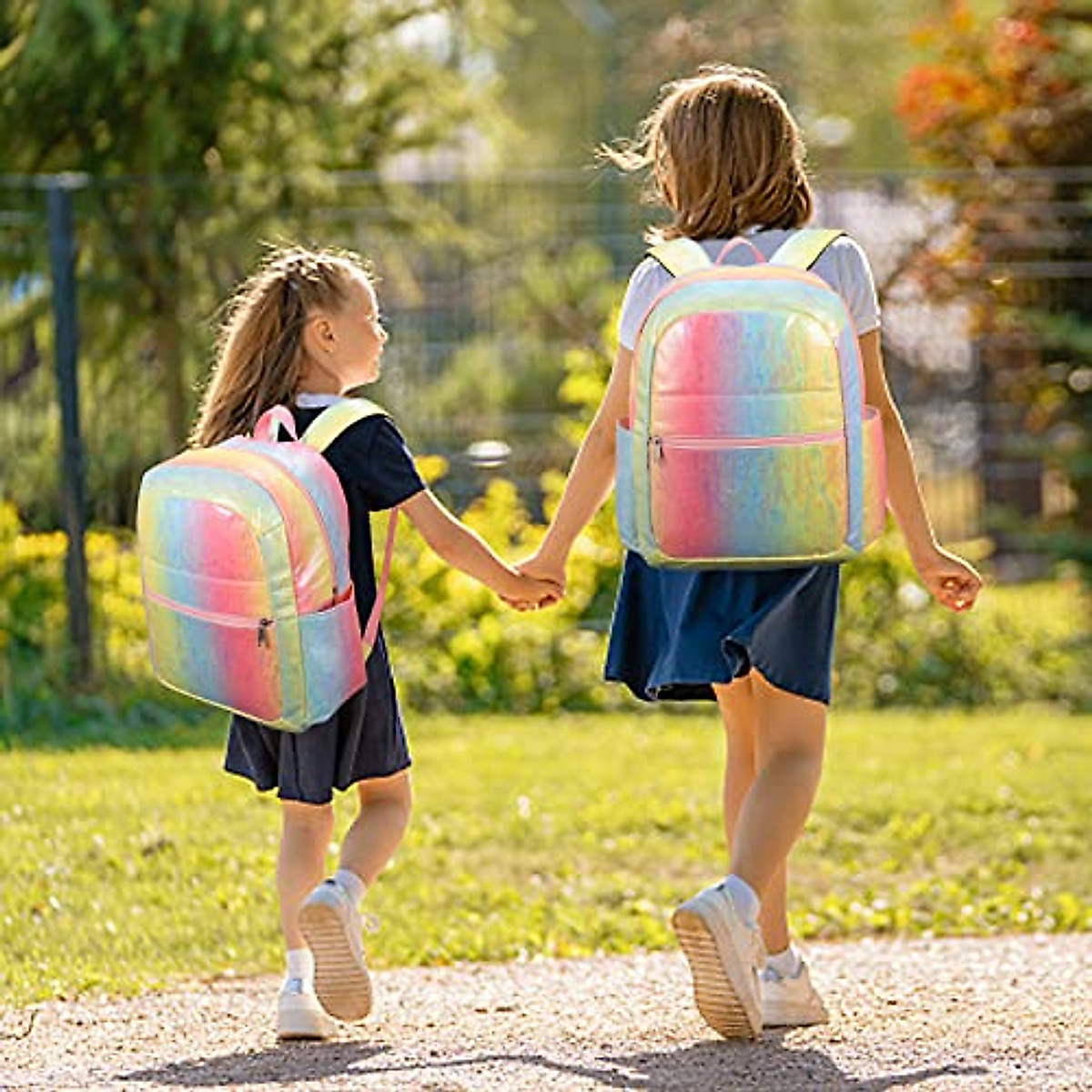 Ouryec Toddler Backpack for Girls Kids,Preschool Bookbag School Backpack for Kindergarten Elementary,Ideal Girls Classic School Backpack