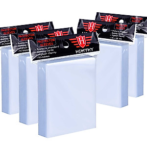 500 Counts Card Sleeves Toploaders for Trading Card, Soft Baseball Card Penny Card Sleeves Fit for Football Card, Sports Cards, MTG